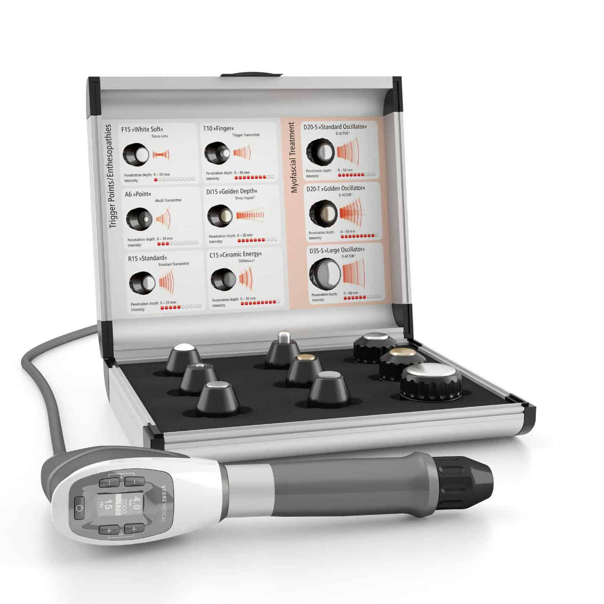 STORZ Radial Shockwave Applicator Set (9 Pieces) | Remington Medical